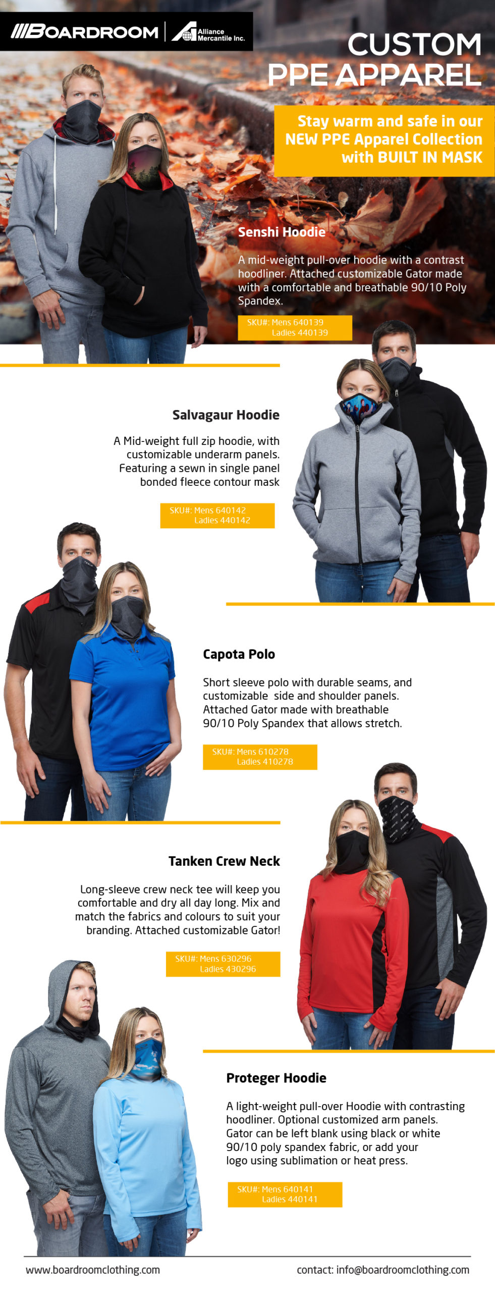 Boardroom – Custom PPE Apparel – Boardroom Custom Clothing